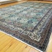 Exquisite Antique1930-1940s Wool Pile, Teal Blue Dye Legendary Bunyan ...