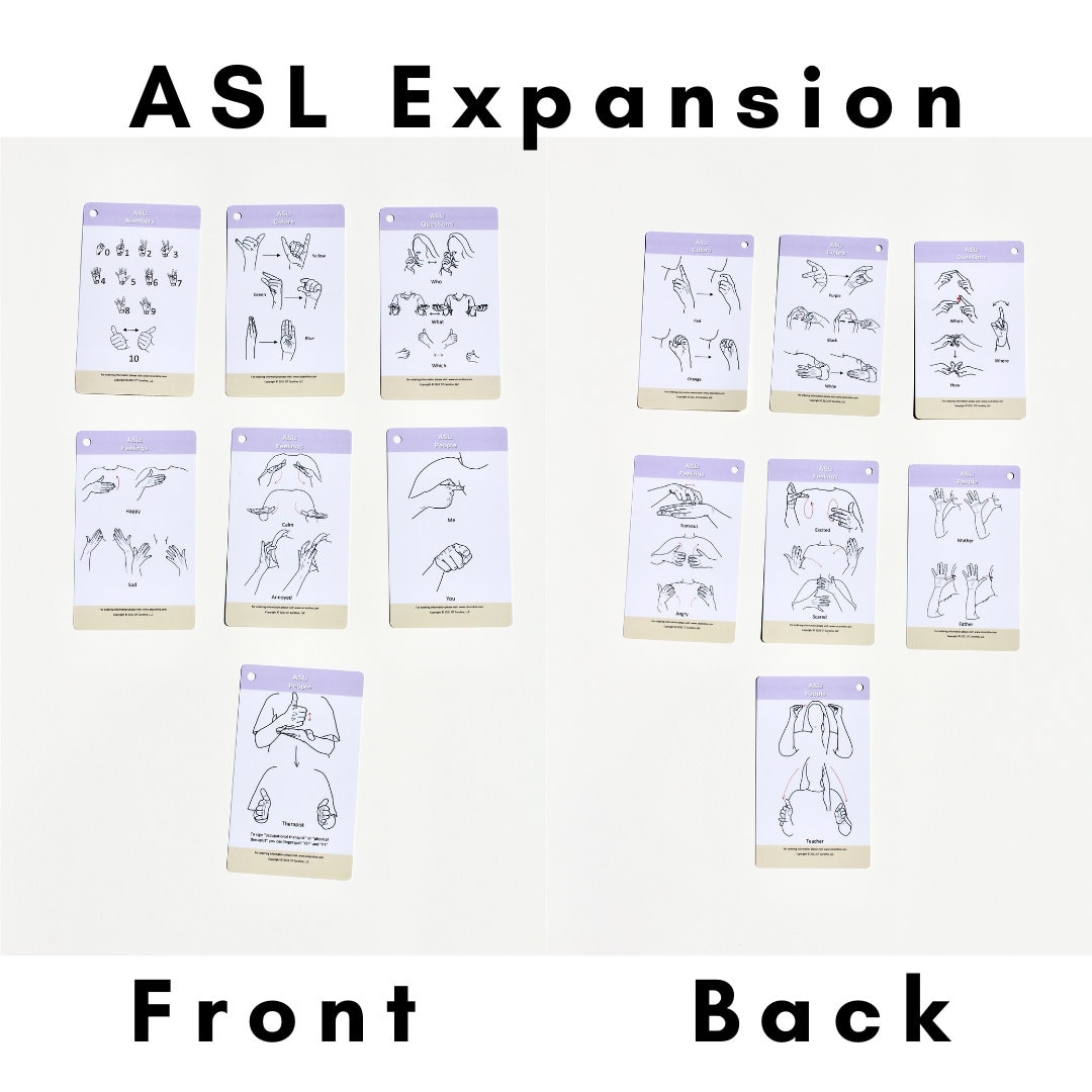 ASL Expansion Pack / Pediatric Pocket Guide for Occupational Therapists ...