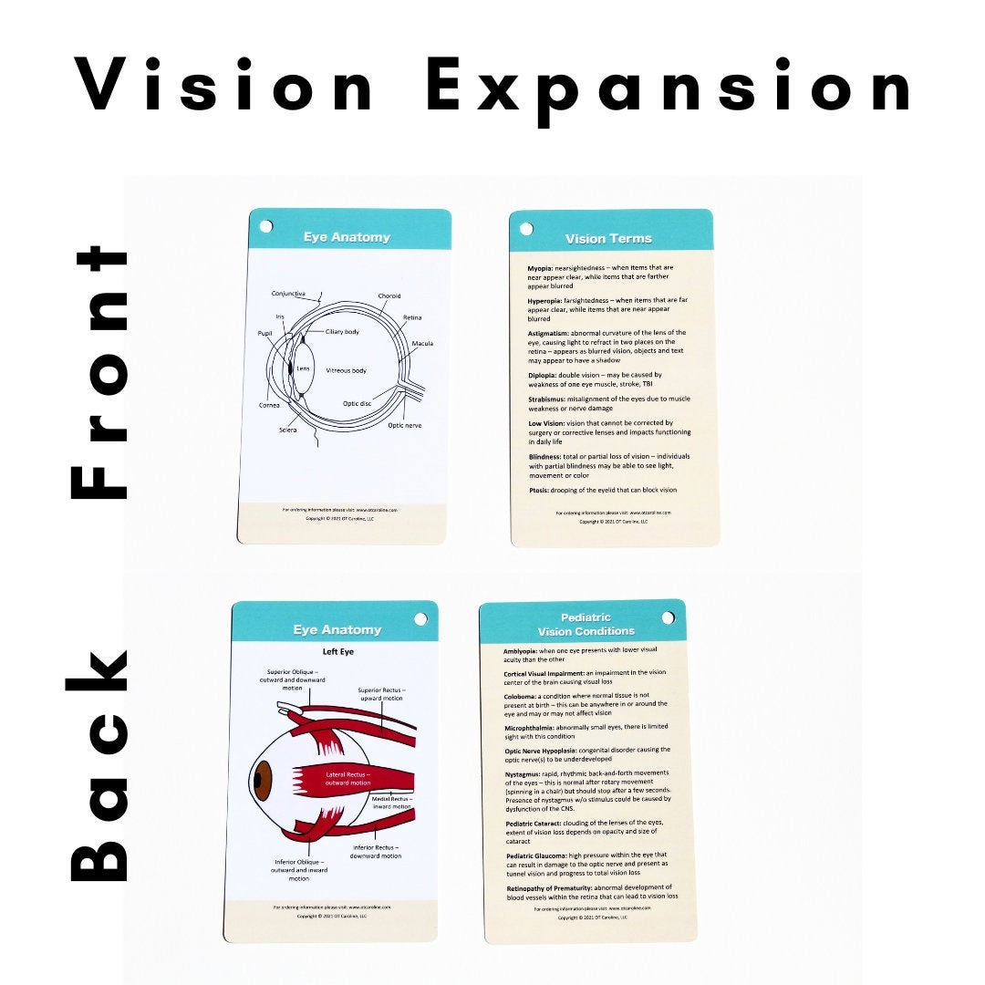 Vision Expansion / Pediatric Pocket Guide for Occupational Therapists ...