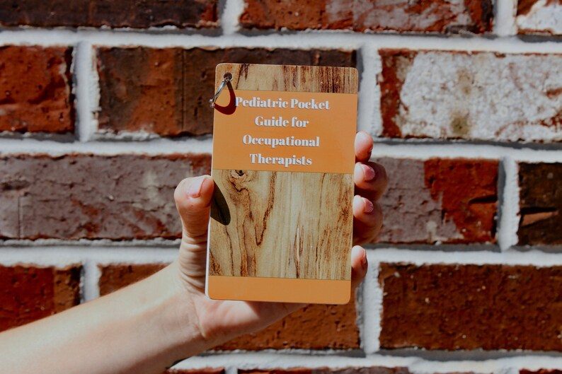 Pediatric Pocket Guide for Occupational Therapists / OT Pocket - Etsy