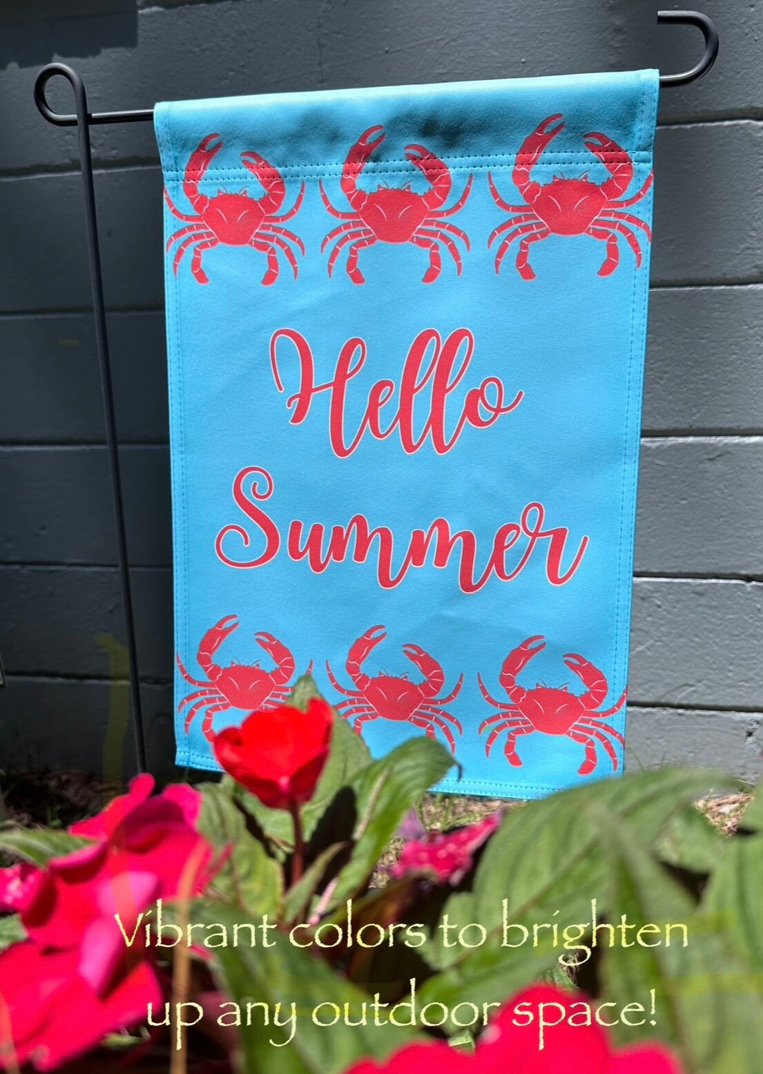 Spring Floral Letter Garden Flag | Monogram Garden Flag | Spring ...