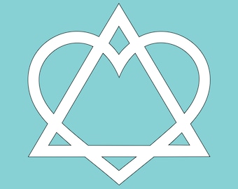 Adoption Triad Symbol Intertwined SVG Clipart Digital - Etsy