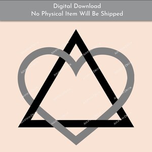 Adoption Triad Symbol Intertwined SVG Clipart Digital Download for ...