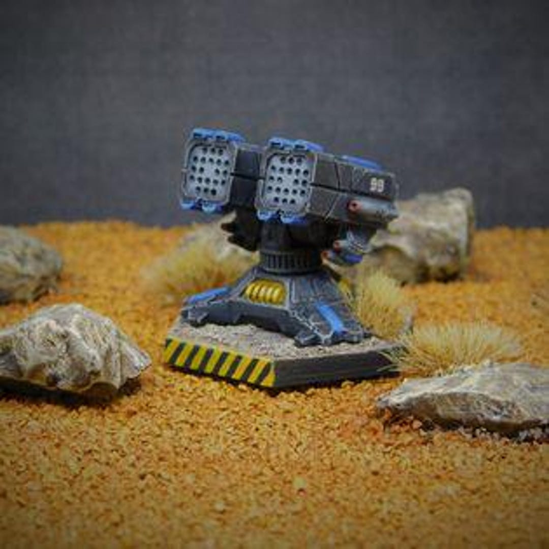 Muse Missile Turret- Battletech Tabletop Game - Etsy