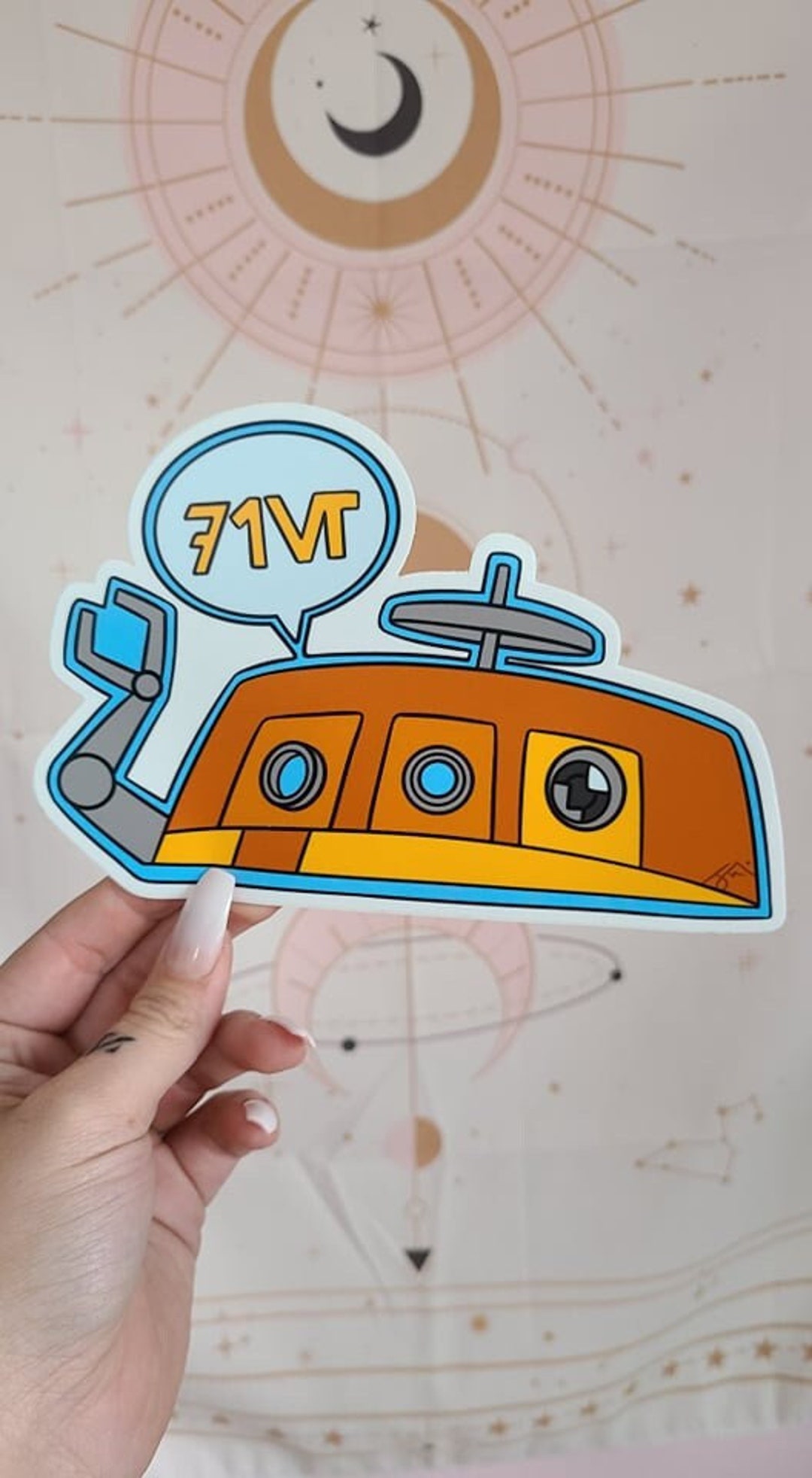 Chopper Car Peeker - Etsy
