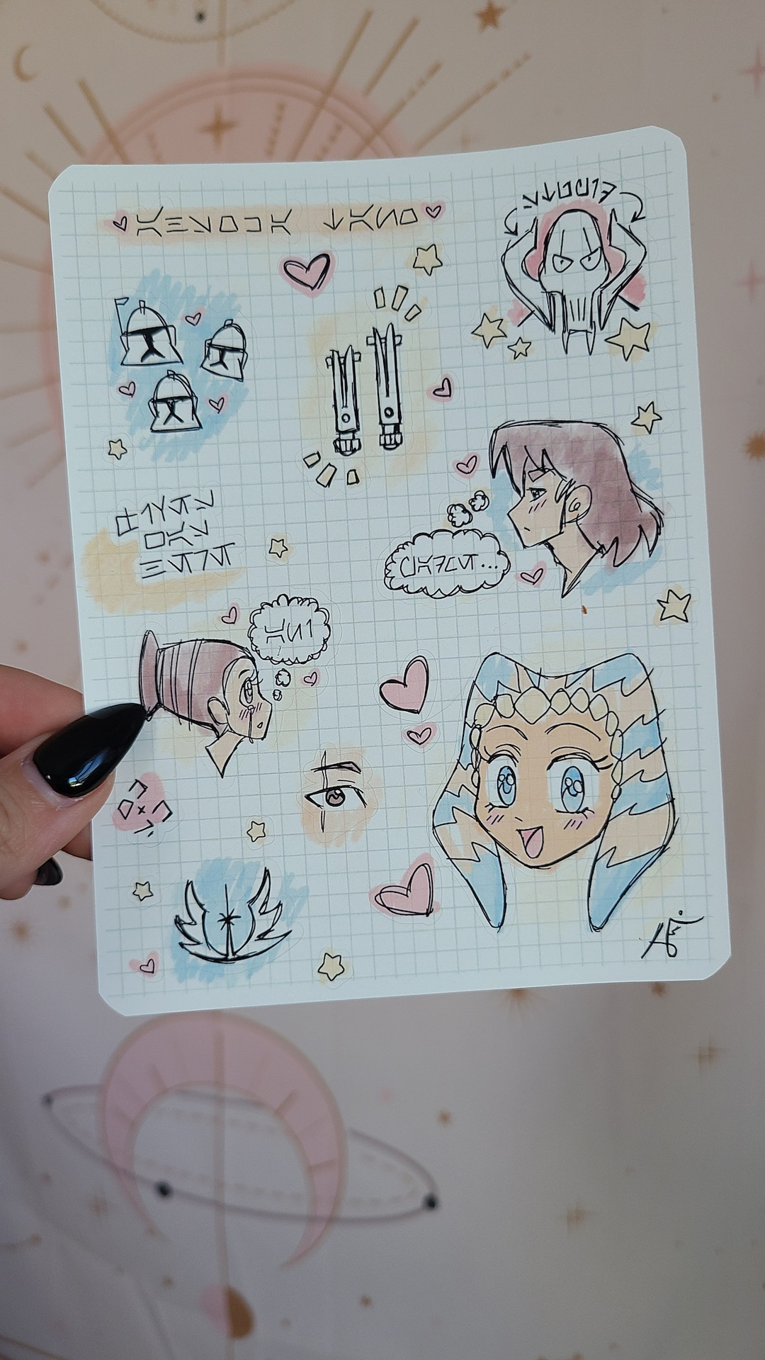 Soka's Doodles Sticker Sheet - Etsy