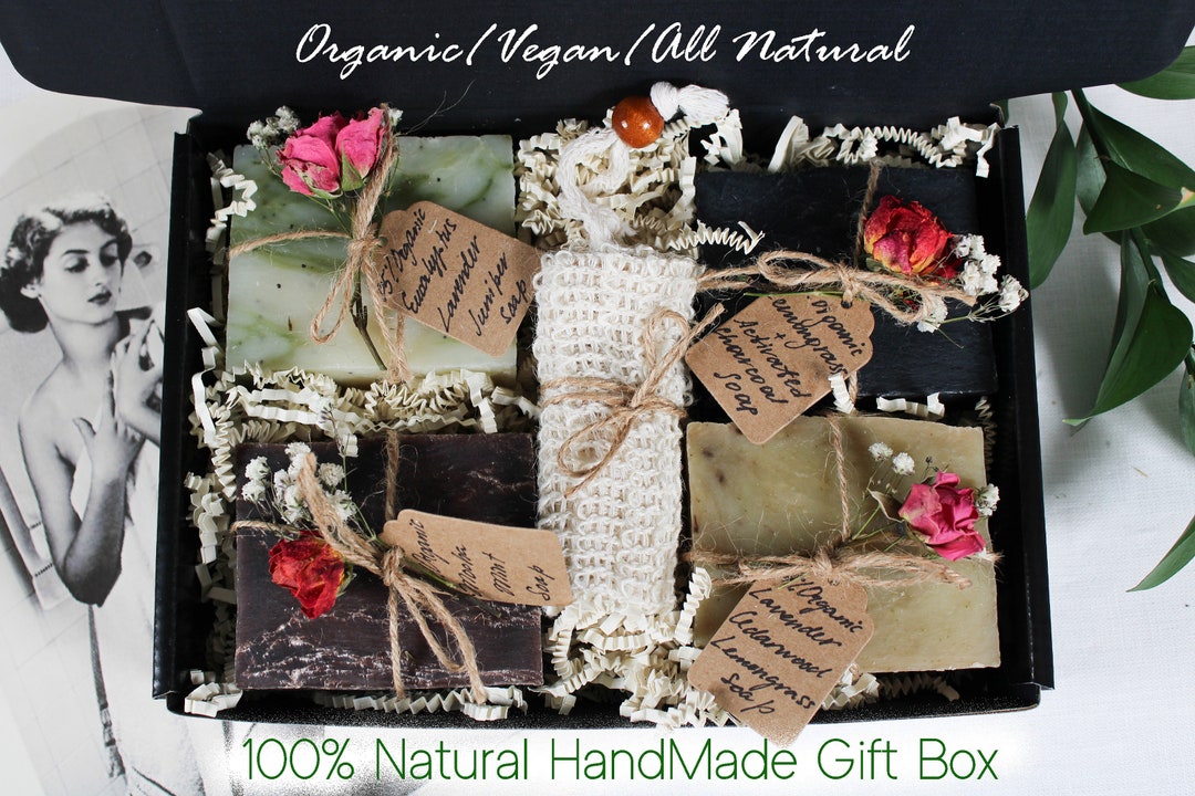 Handmade Soap Gift Set / Mothers Day Gift / Homemade Soap Bar / Organic ...