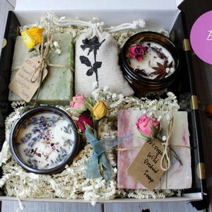 Organic SPA Gift Box for Women, All Natural Spa Kits and Gifts ...