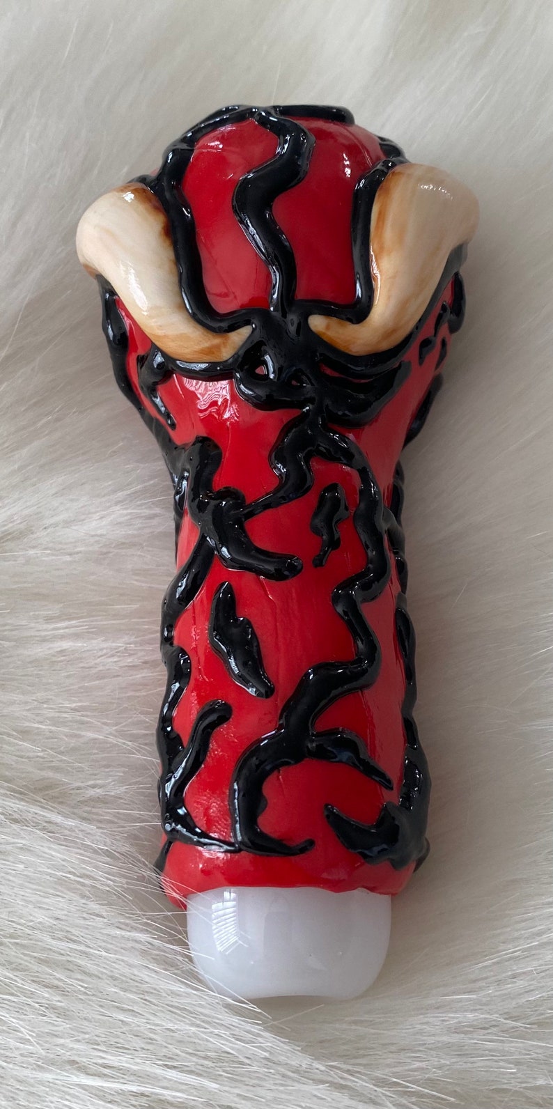 Spider, Venom, Carnage Hand Glass Hand Pipe - Etsy