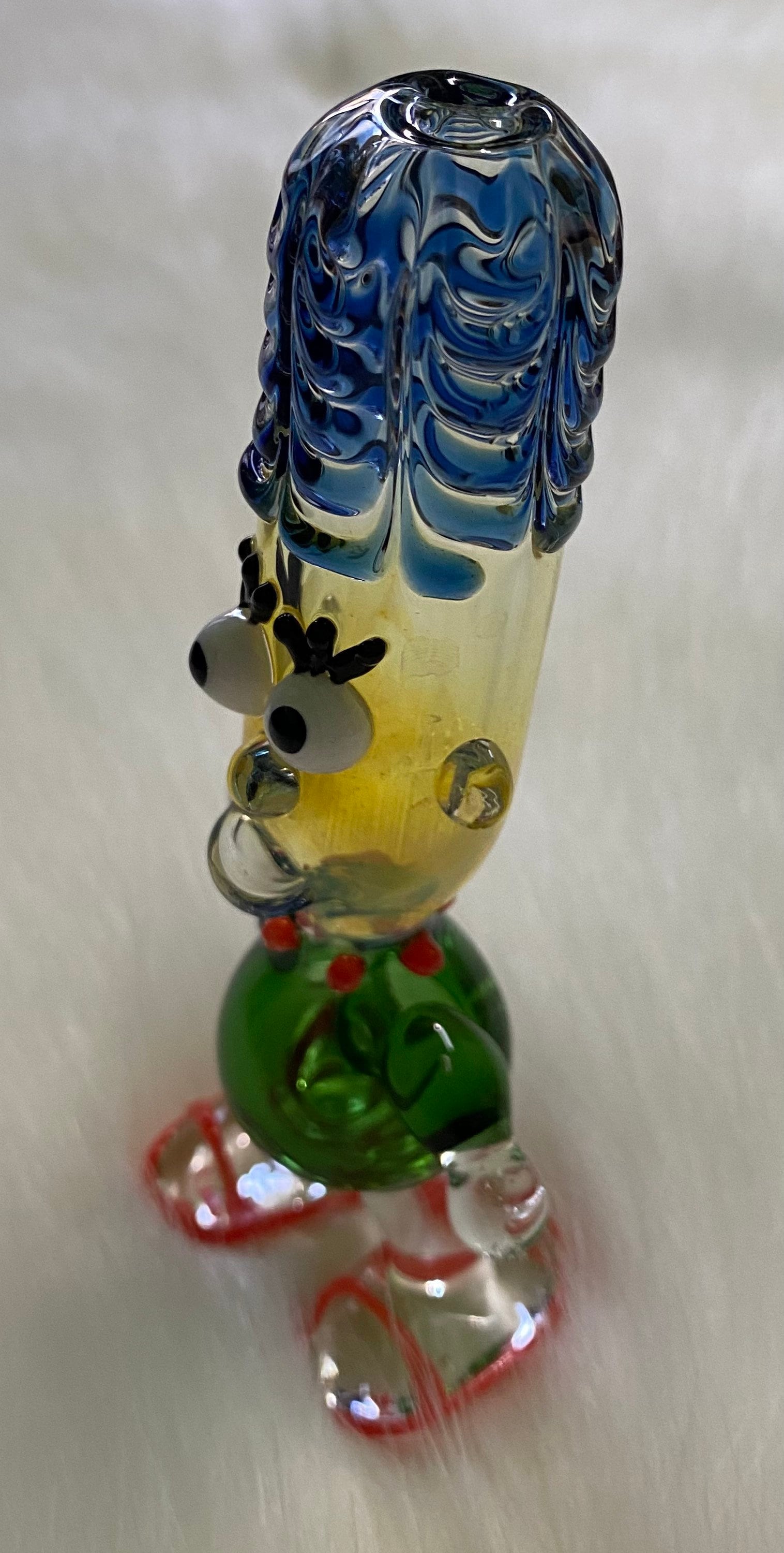 Simpson Glass Fumes Glass Hand Pipe Collectable Pipes High | Etsy