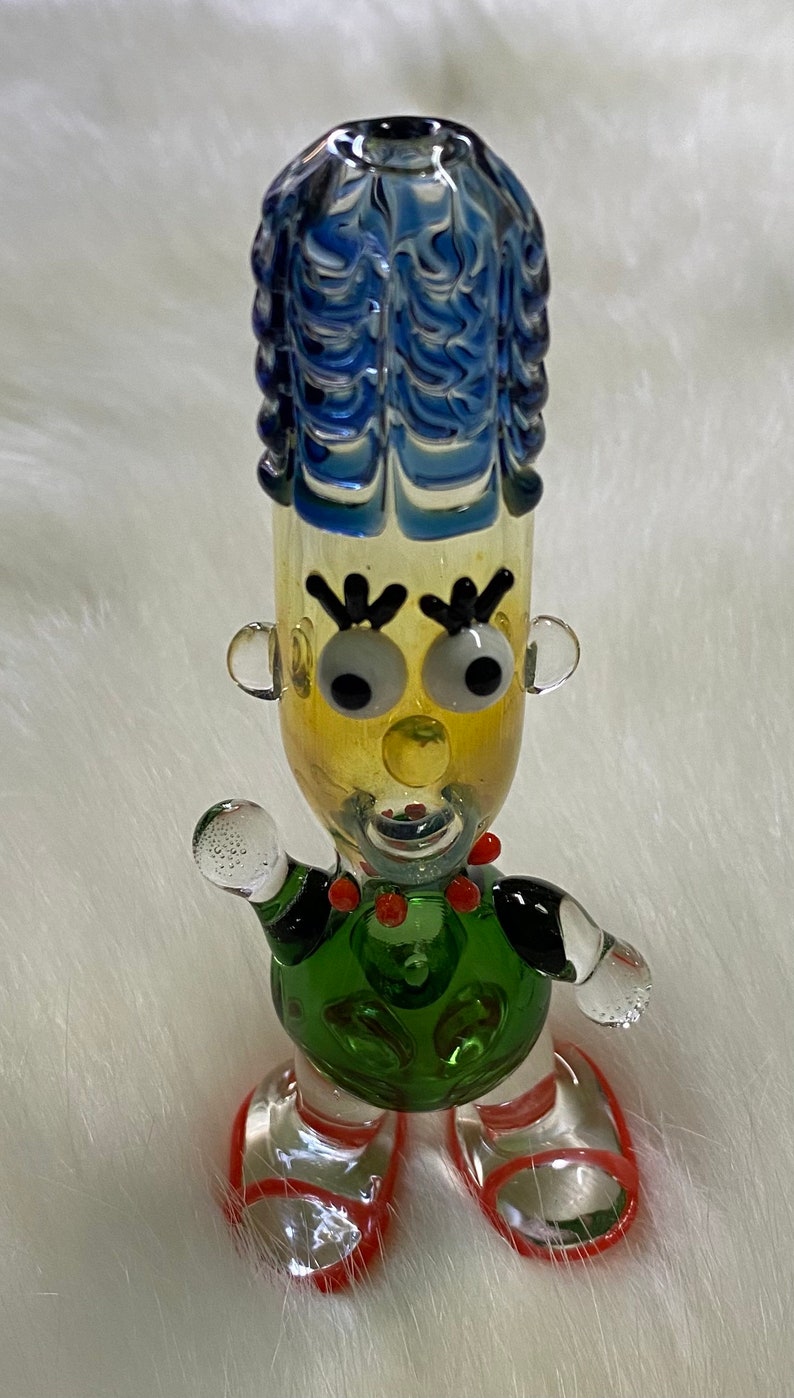 Simpson Glass Fumes Glass Hand Pipe, Collectable Pipes, High Quality ...
