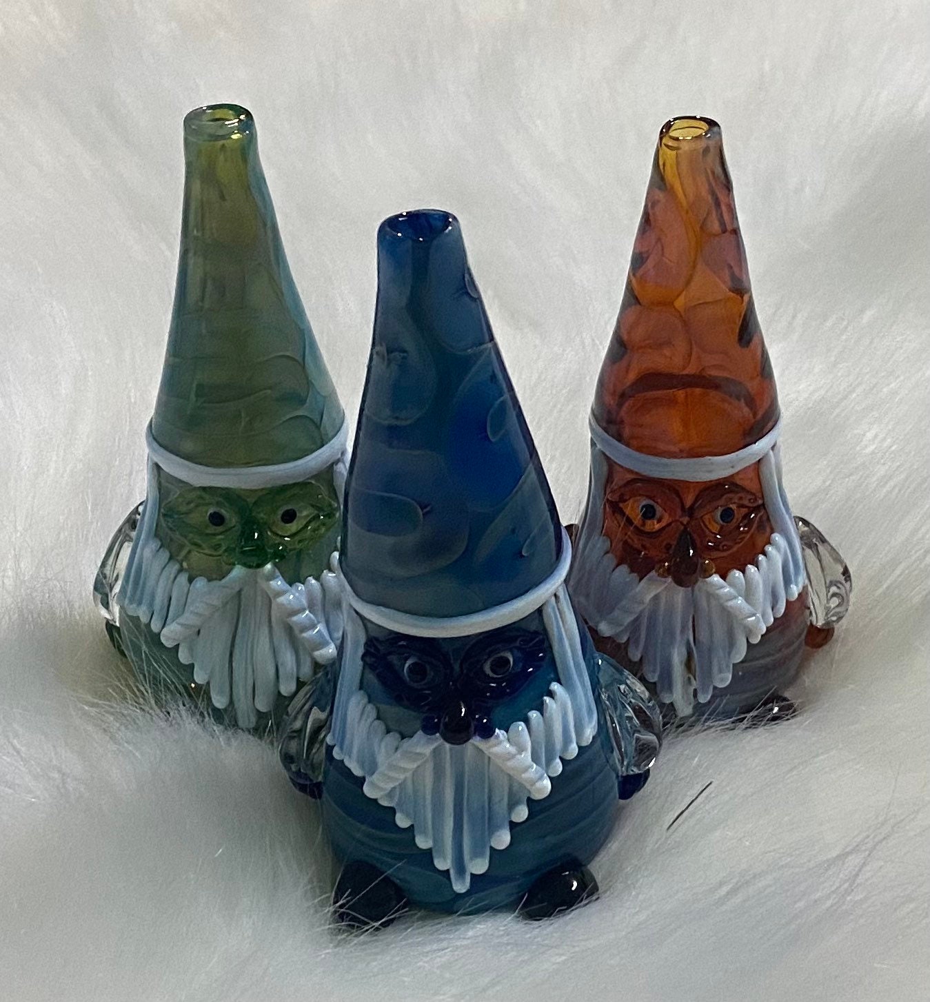 Wizard Gnome Glass Hand Pipe High Quality Pipe Gift Pipe - Etsy UK