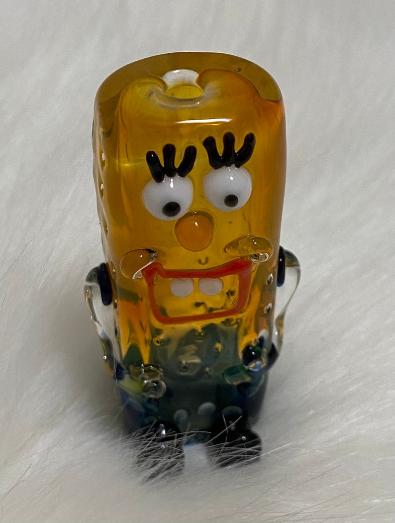 Chilling Bob Fumes Glass Hand Pipe Gift Pipe Collectable - Etsy
