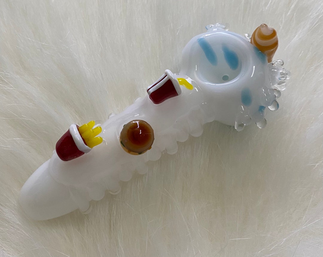 Little Happy Meal Glass Hand Pipe, High Quality Pipe, Collectable Pipe ...