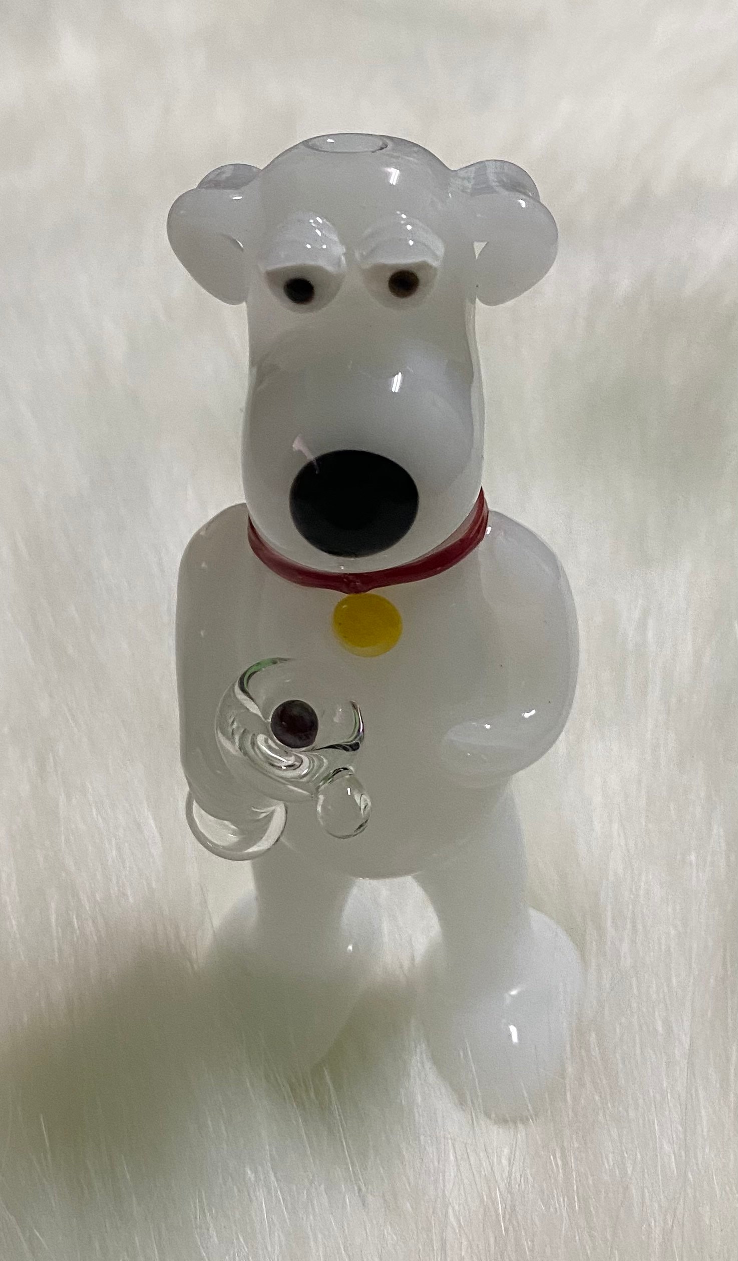 Dog Brian Martini Glass Hand Pipe High Quality Pipe - Etsy