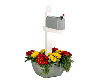Mailbox Post Planter - Etsy
