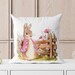 Flopsy Bunny Near Floral Fence Clipart PNG: Flower Sublimation Graphics ...