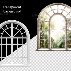 Victorian Architecture Windows, Separate Images, Digital Image Set ...