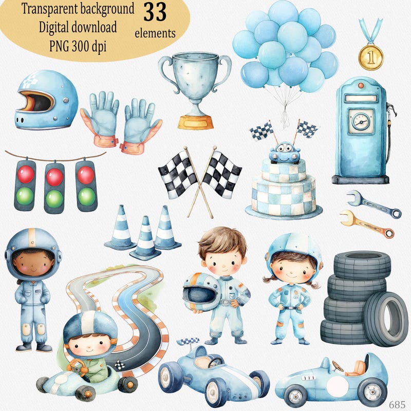 Blue Race Car Wall Art - Etsy