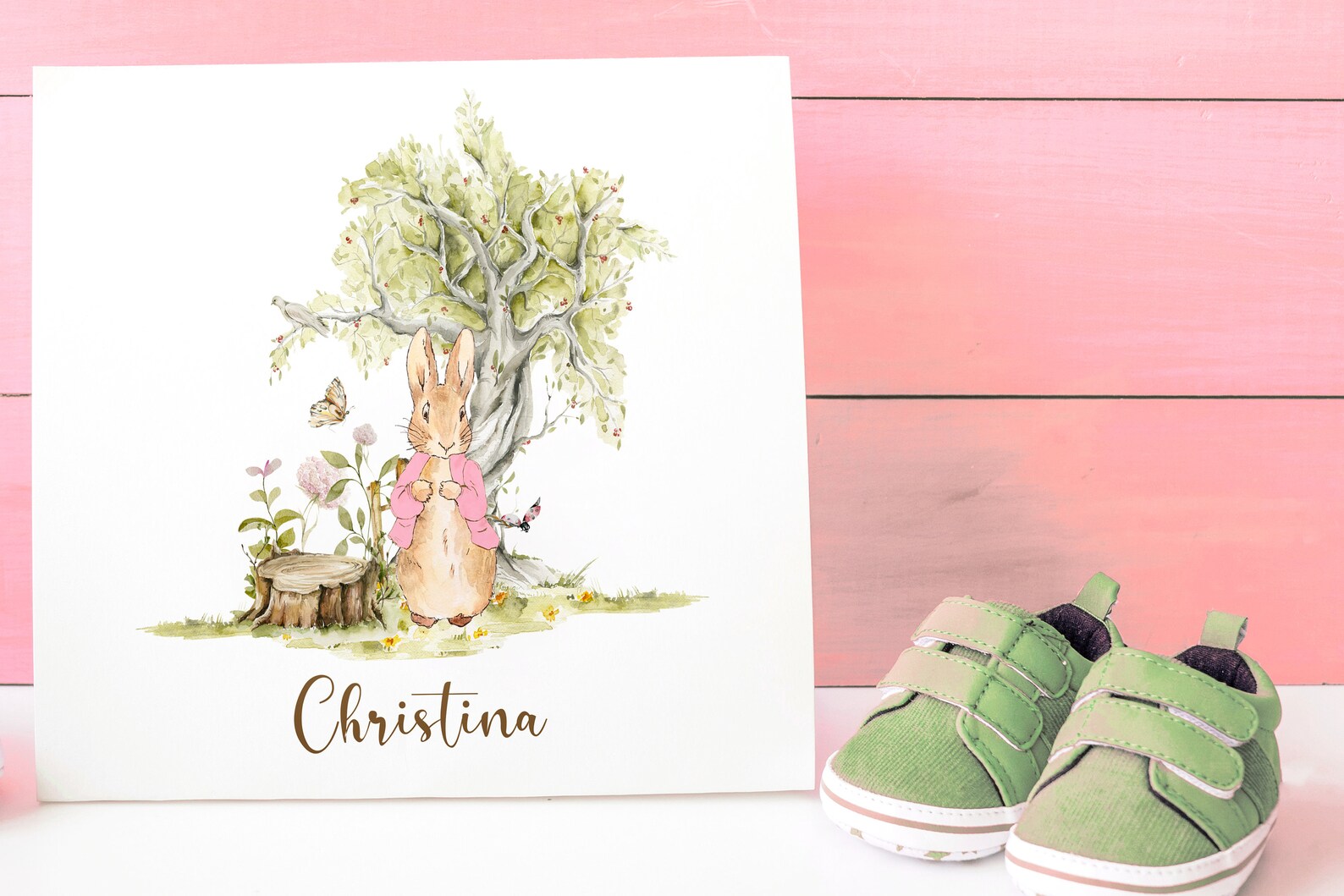 Sublimation Design Pink Peter Rabbit, Clipart PNG on Transparent ...