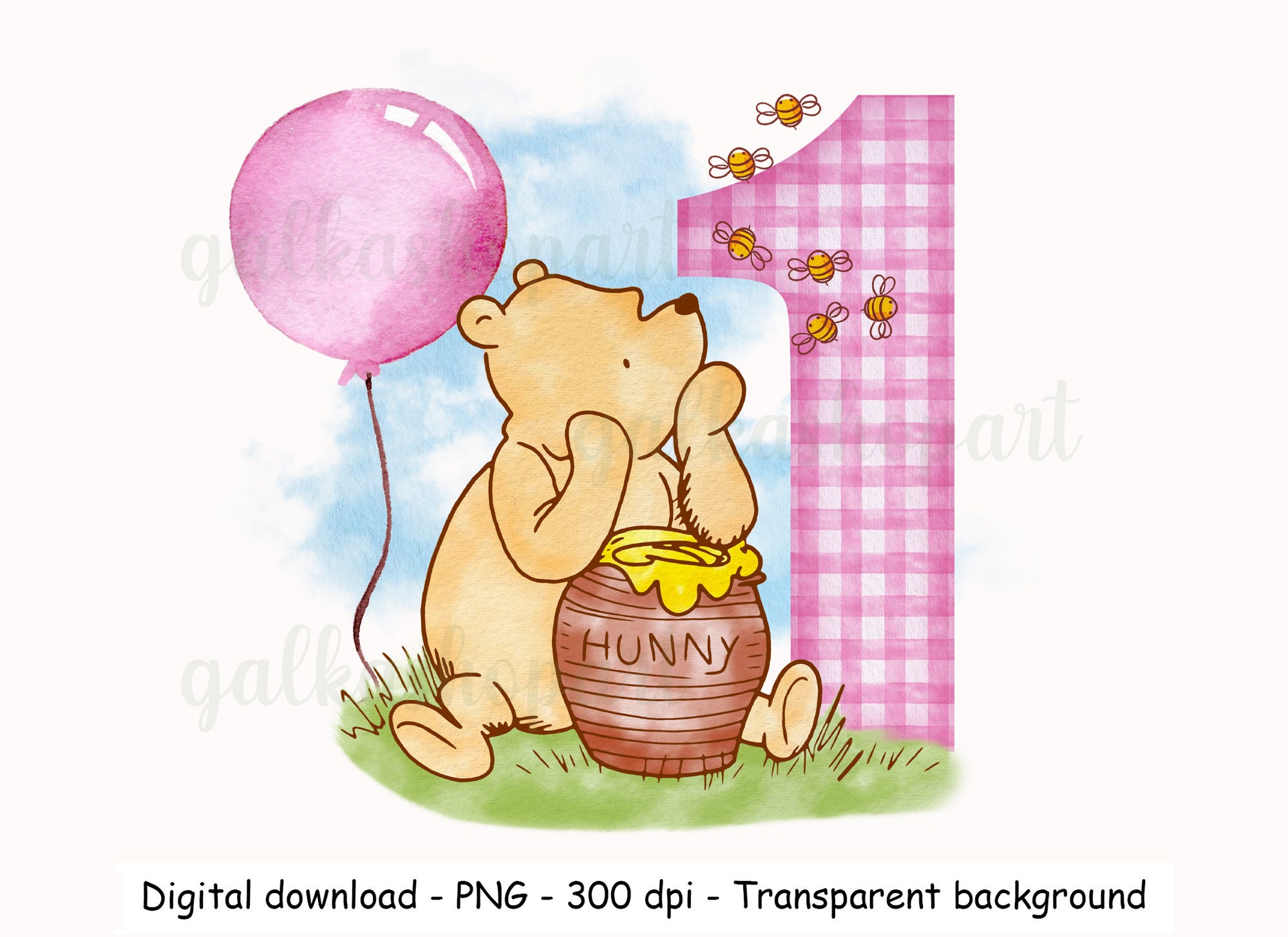 Classic Winnie the Pooh for Printing Sublimation PNG Design - Etsy