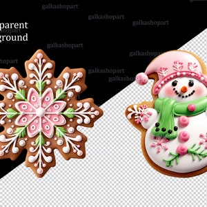 Gingerbread Clipart Png: Christmas Tree House Cookie Man & Girl Santa ...