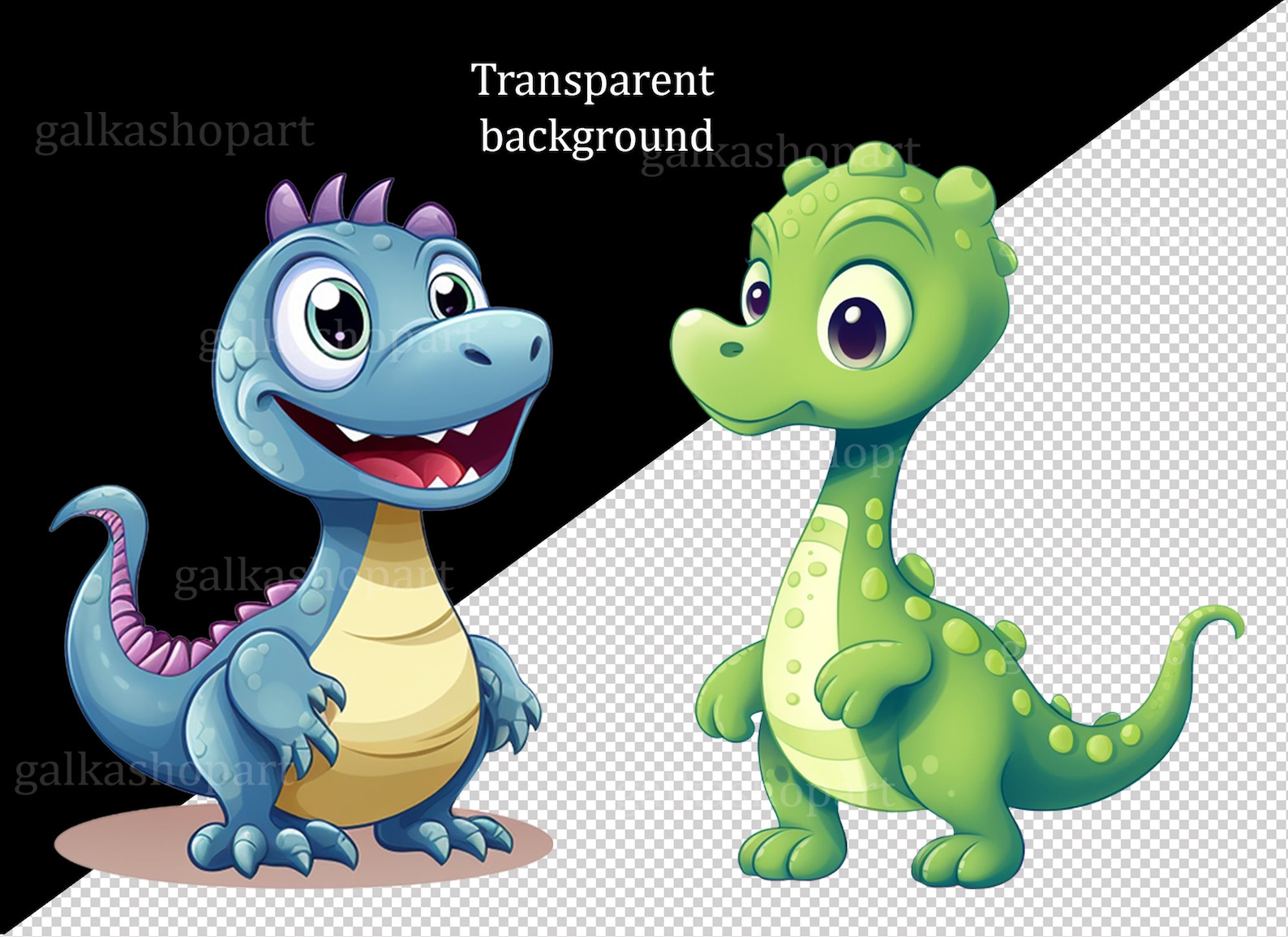 Cute Dinosaur Babies Clipart PNG Jurassic Illustration - Etsy UK