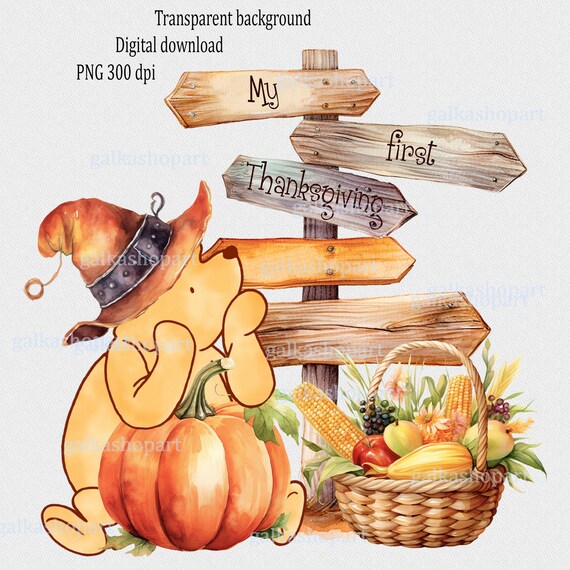 First Thanksgiving Clipart