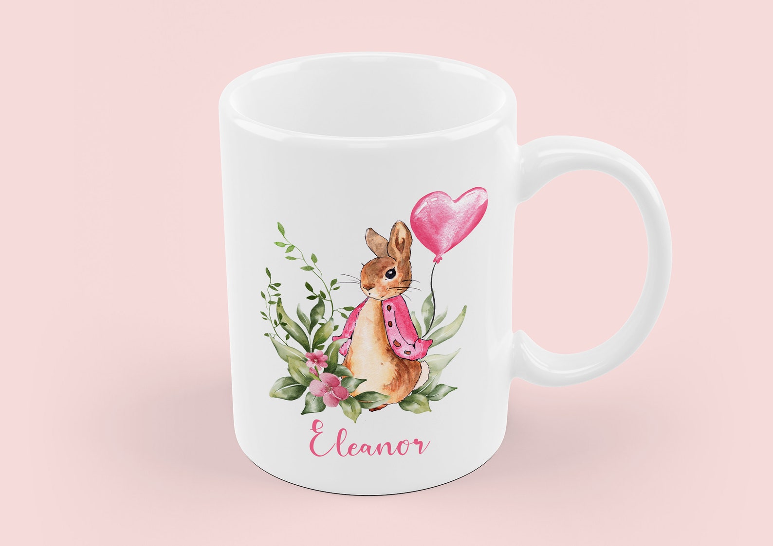Pink Flopsy Bunny Flowers Sublimation Graphic Peter Rabbit - Etsy