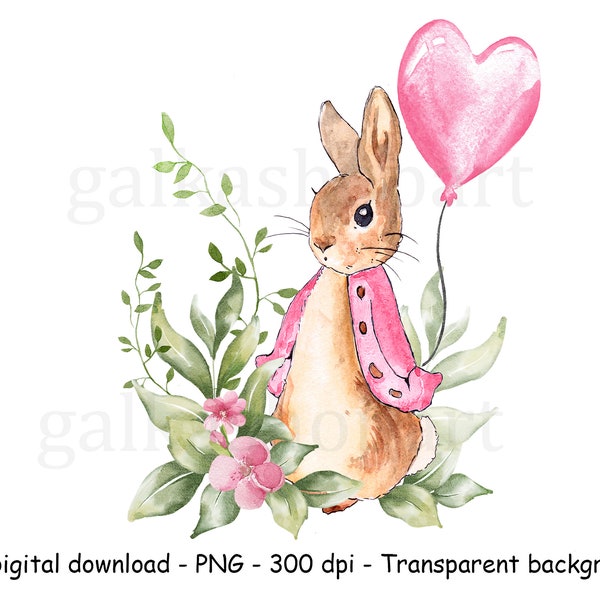 Clipart Rabbit - Etsy
