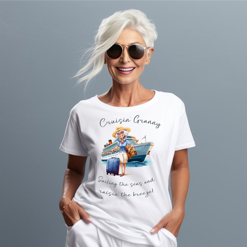 Old Ladies Traveler Clipart PNG: Funny Traveling Woman, Cute Cartoon ...