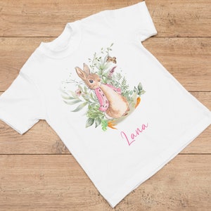 Clipart Flopsy Bunny, Peter Rabbit Sublimation Print, Greenery and ...