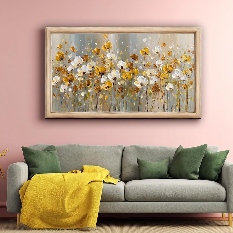 Valentine’s Day Frame TV Art Set: Romantic Love Paintings, Soft Pastel ...