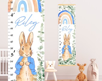 Kids Height Chart Peter Rabbit - Etsy UK