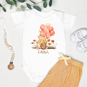 Classic Winnie the Pooh With Honey & Balloons on Summer Meadow With ...