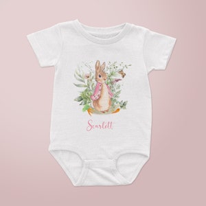 Clipart Flopsy Bunny, Peter Rabbit Sublimation Print, Greenery and ...