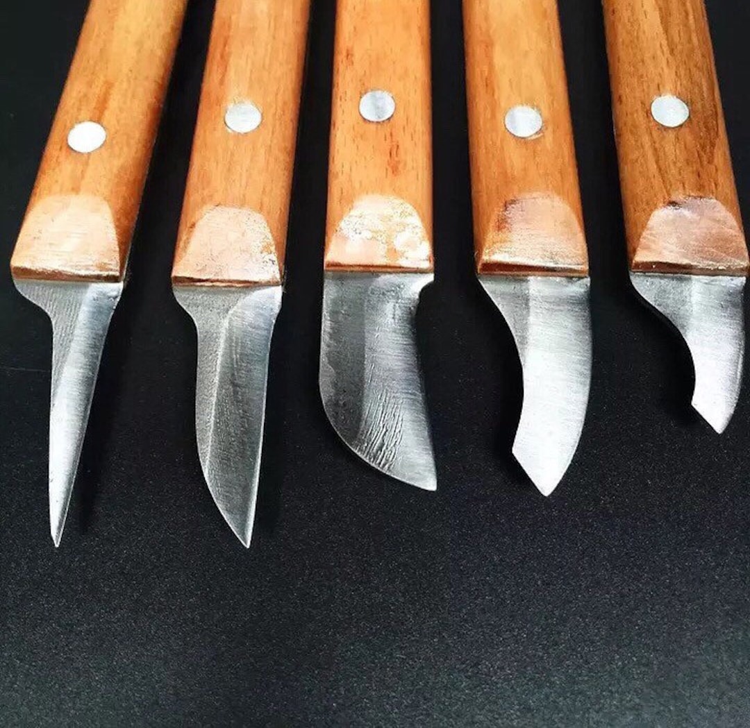 Professional Wood Carving Tools,set of 5,special Shape ,woodworking ...