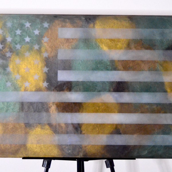 Epoxy American Flag - Etsy
