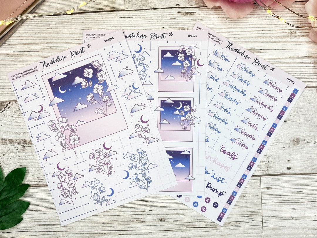 Dreamy Florals Journal Theme Kit | Decorative & Functional Planning ...