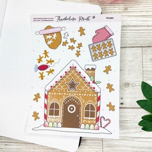 Gingerbread Baking Title Page | Decorative & Functional Planning ...