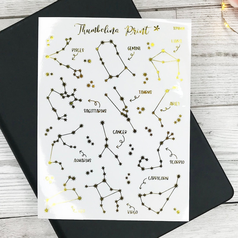 Constellation Wall Decal - Etsy