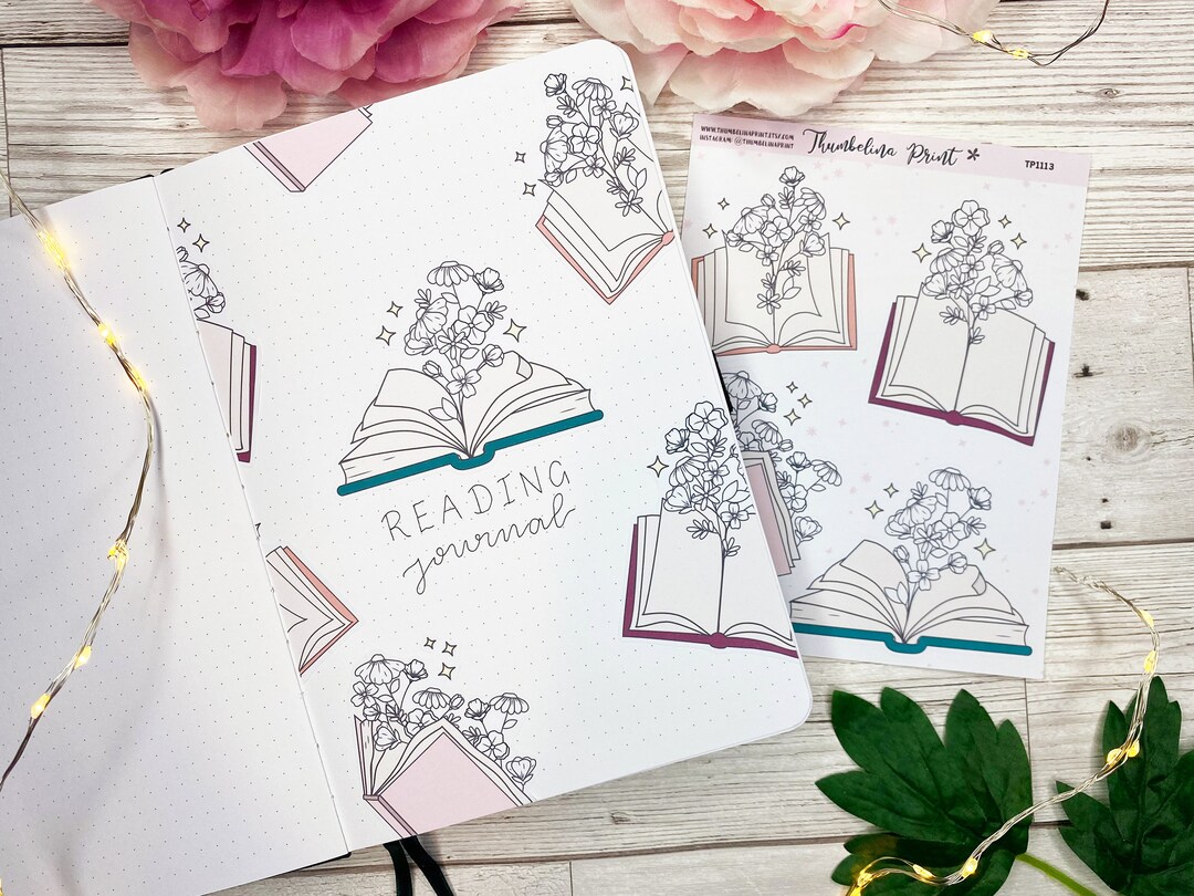 Blooming Books Title Page | Decorative & Functional Planning | Bullet ...