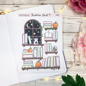 Autumn/fall Reading Bookshelf Tracker | Decorative & Functional ...