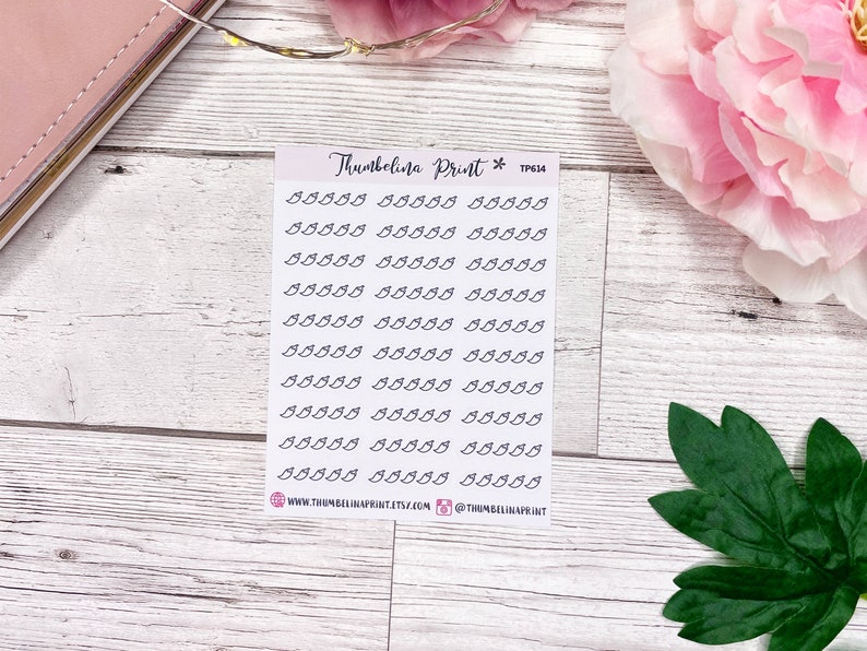 5 Spicy Chilli Pepper Review Planner Stickers | Decorative & Functional ...