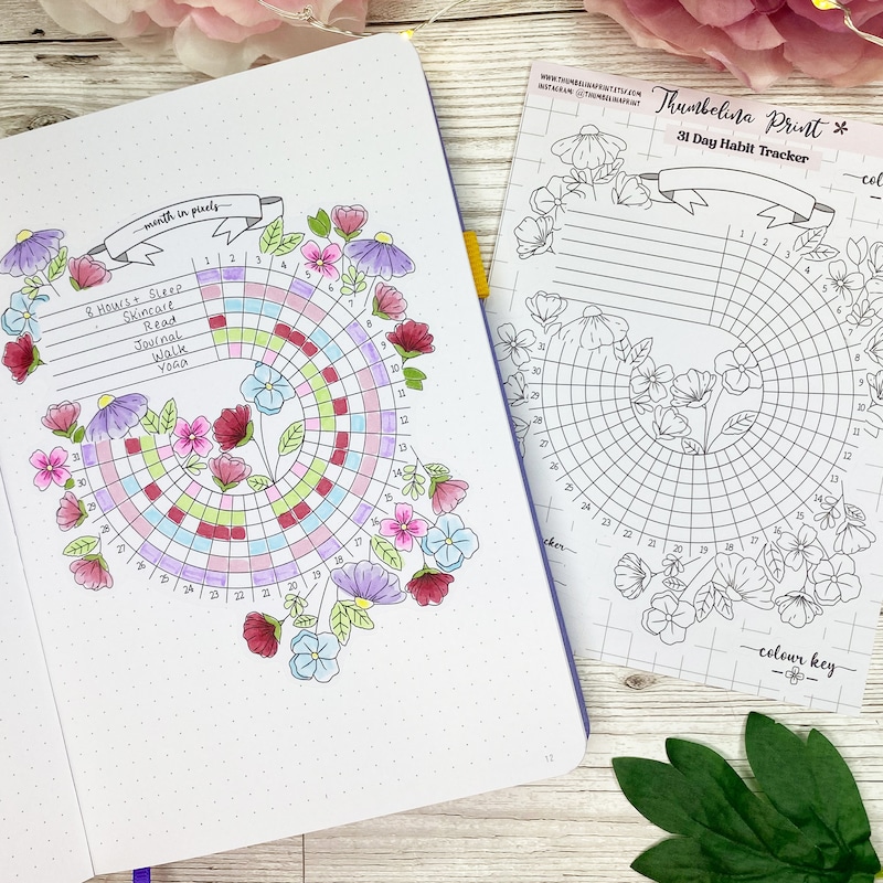 Circle Tracker - Etsy