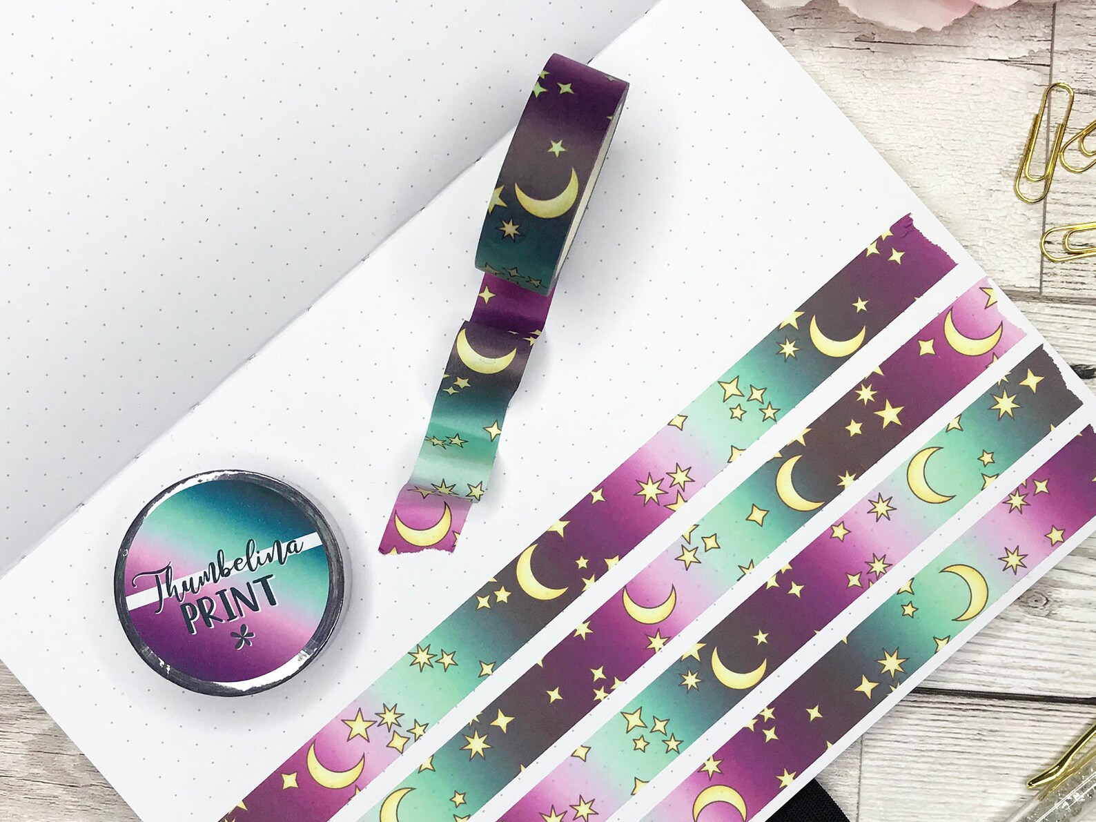 Deep Stellar Washi Tape | Decorative & Functional Planning | Decorative ...