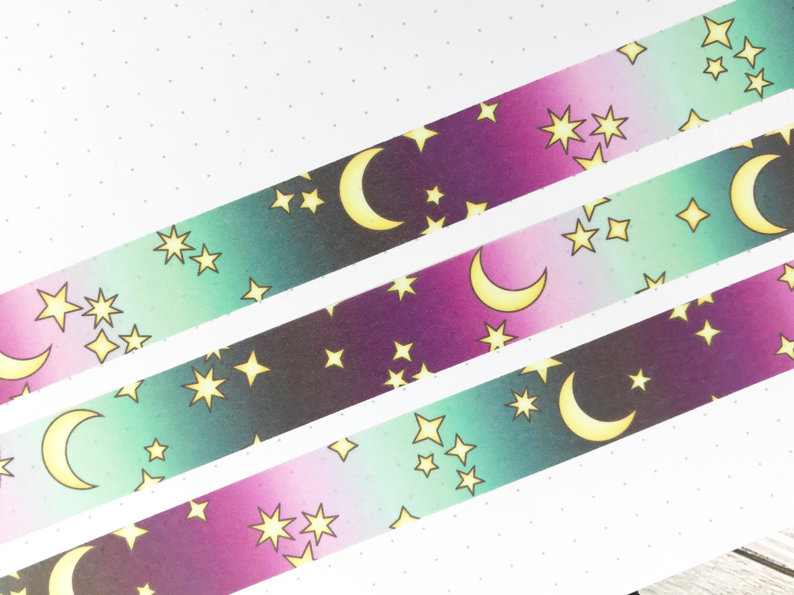 Deep Stellar Washi Tape | Decorative & Functional Planning | Decorative ...