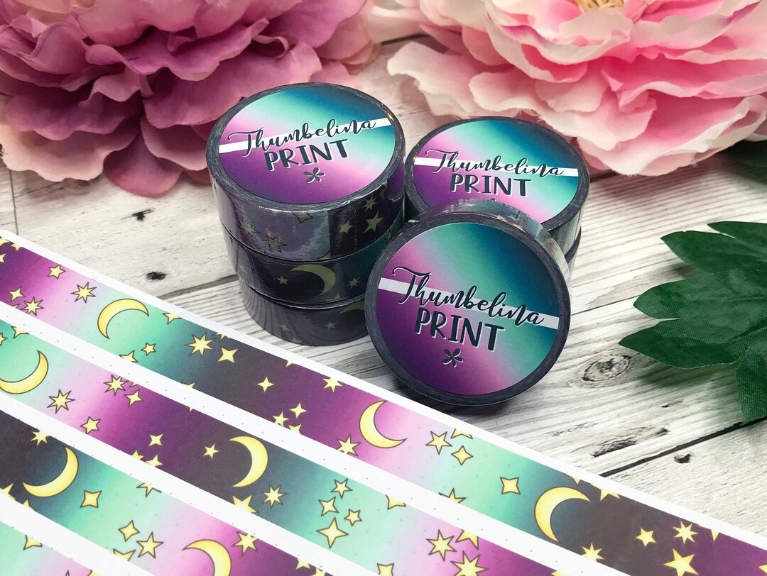 Deep Stellar Washi Tape | Decorative & Functional Planning | Decorative ...