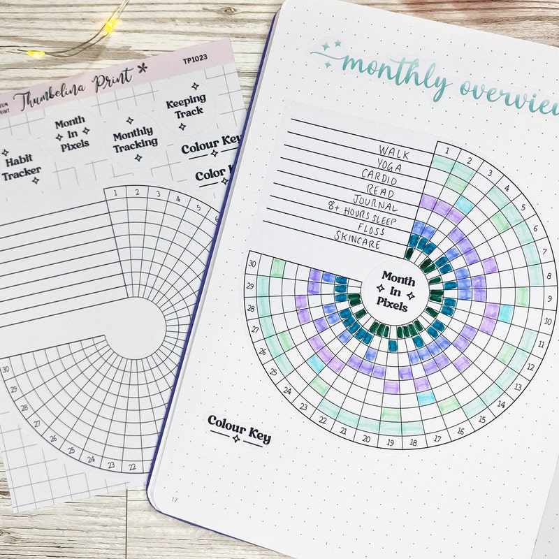 Circle Tracker - Etsy