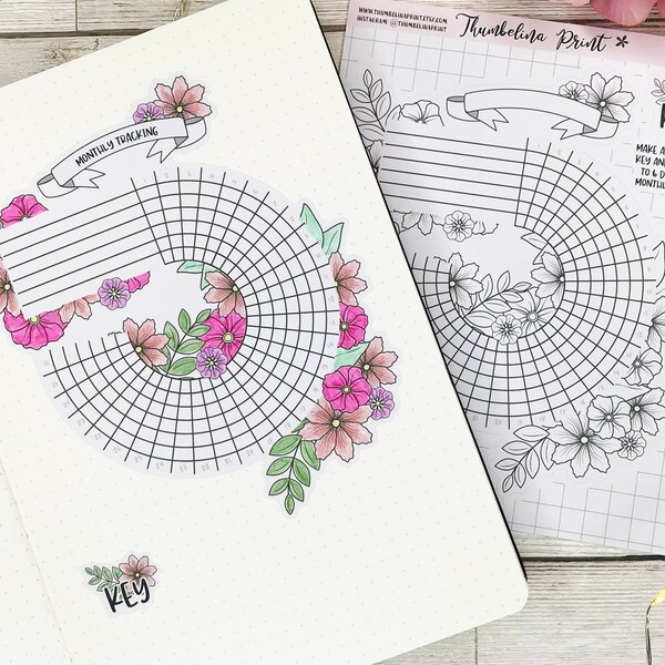 Circle Tracker - Etsy